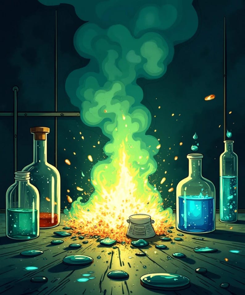 Chemical Lab Explosion PNG Bundle Commercial Use - Etsy