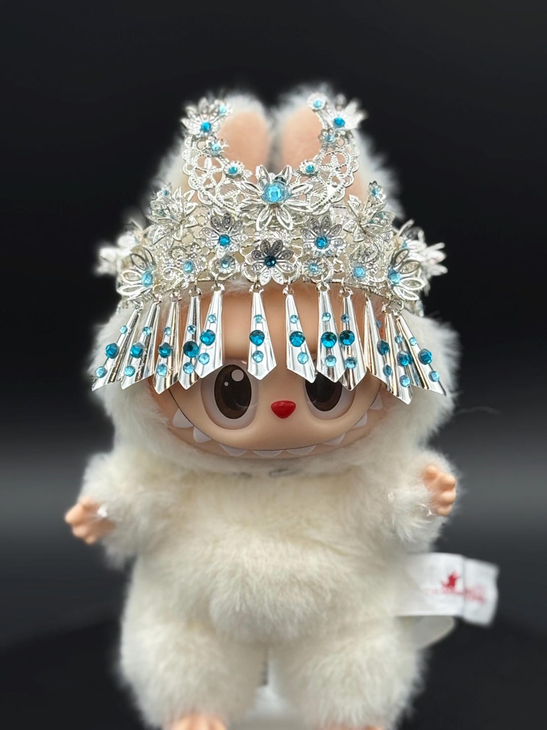Mini Hmong Crown for Labubu Doll – Handmade Traditional Chinese Doll ...