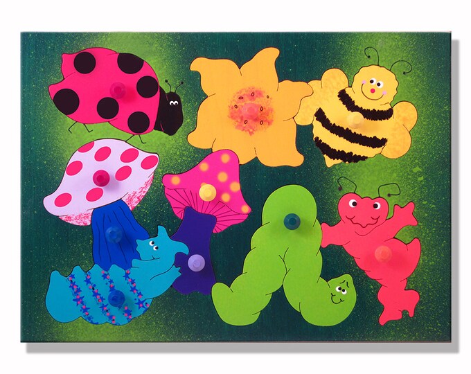 Bug Puzzle Toy - Etsy