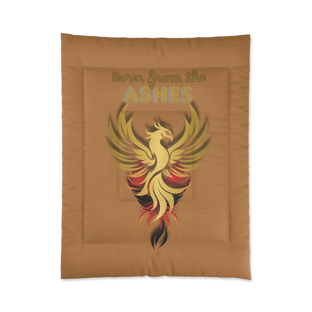 Phoenix Comforter - Born From the Ashes Bedding, Cozy Bedroom Decor ...