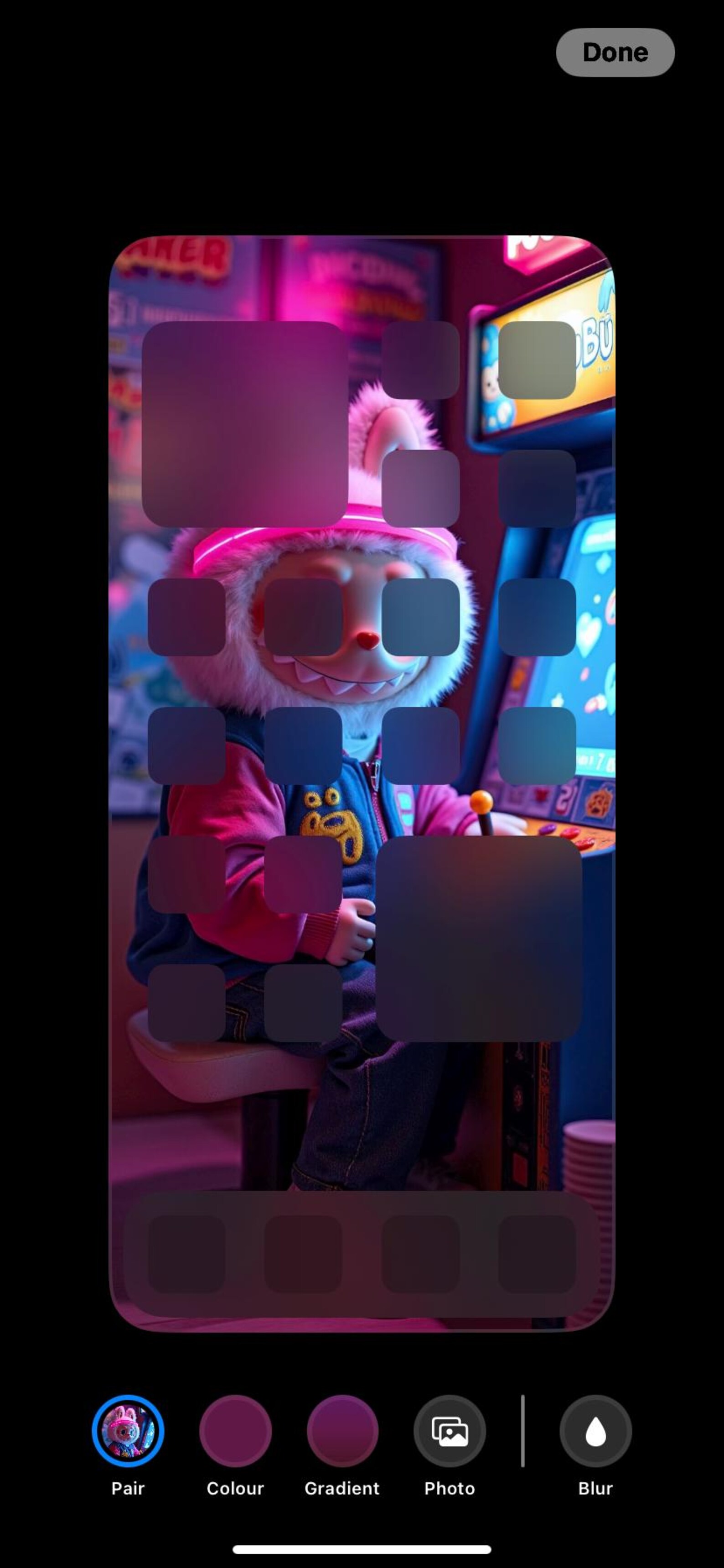 Labubu Arcade Lockscreen (V2) | Retro 80s Gamer Vibes Wallpaper ...