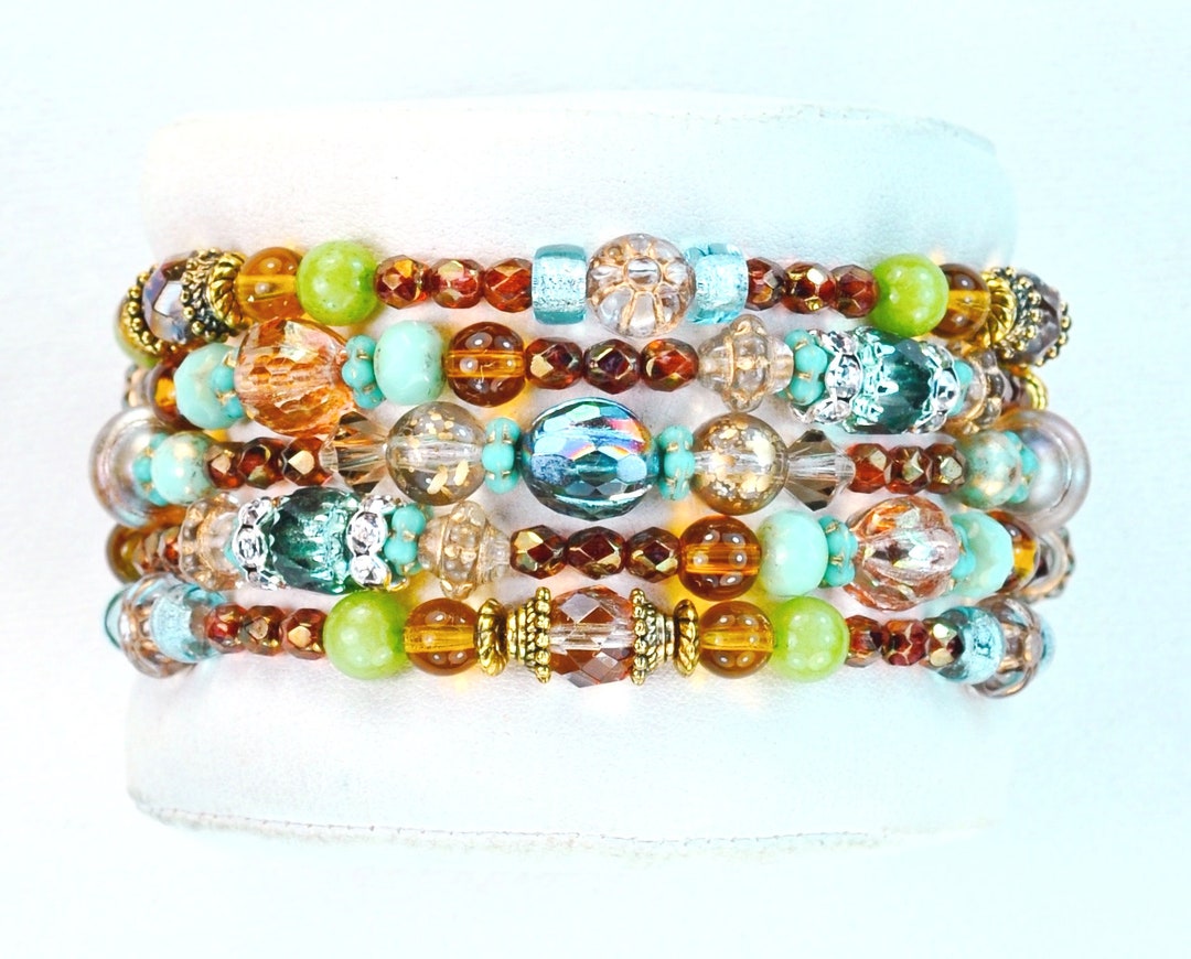 The Gilded Tassel Bracelet - Artisan Keepsake Jewelry, Summer Bracelet ...