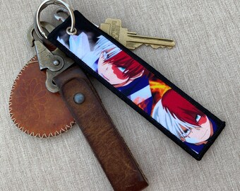 Shoto Todoroki Keychain | Etsy