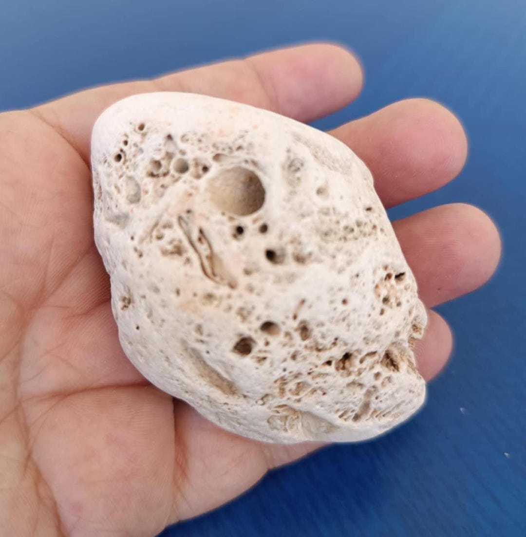 Rare Hagstone - Stone With Natural Holes - Witchcraft Pebble - Genuine ...