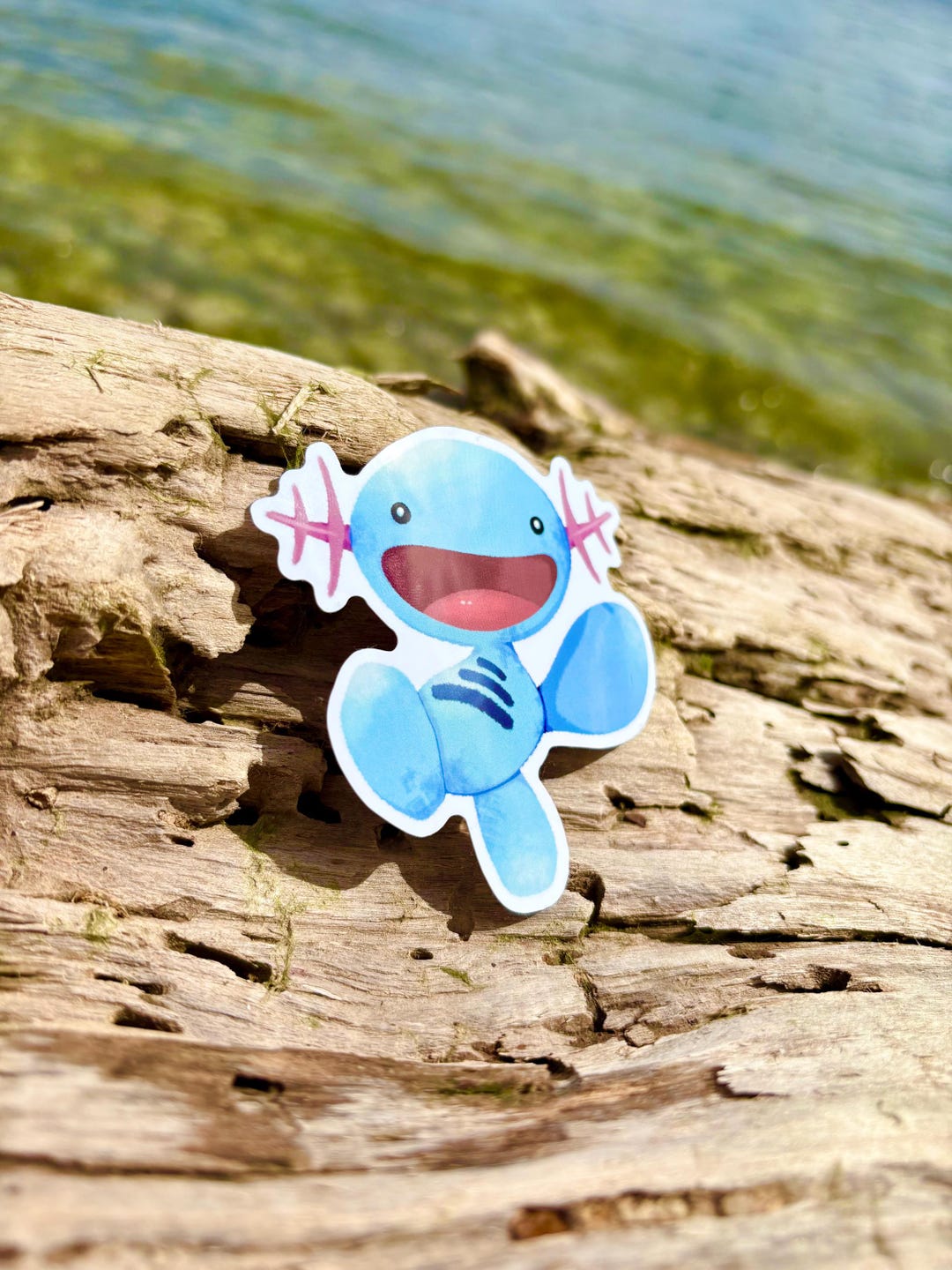 Pokémon Wooper Sticker - Etsy