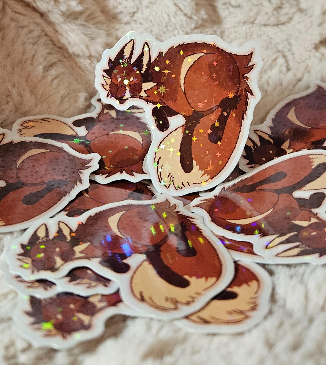 Fox Stickers - Etsy