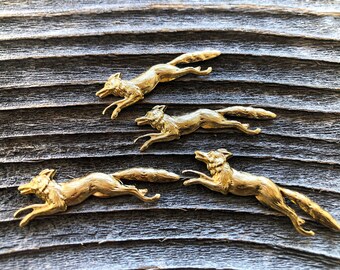 Brass Fox | Etsy