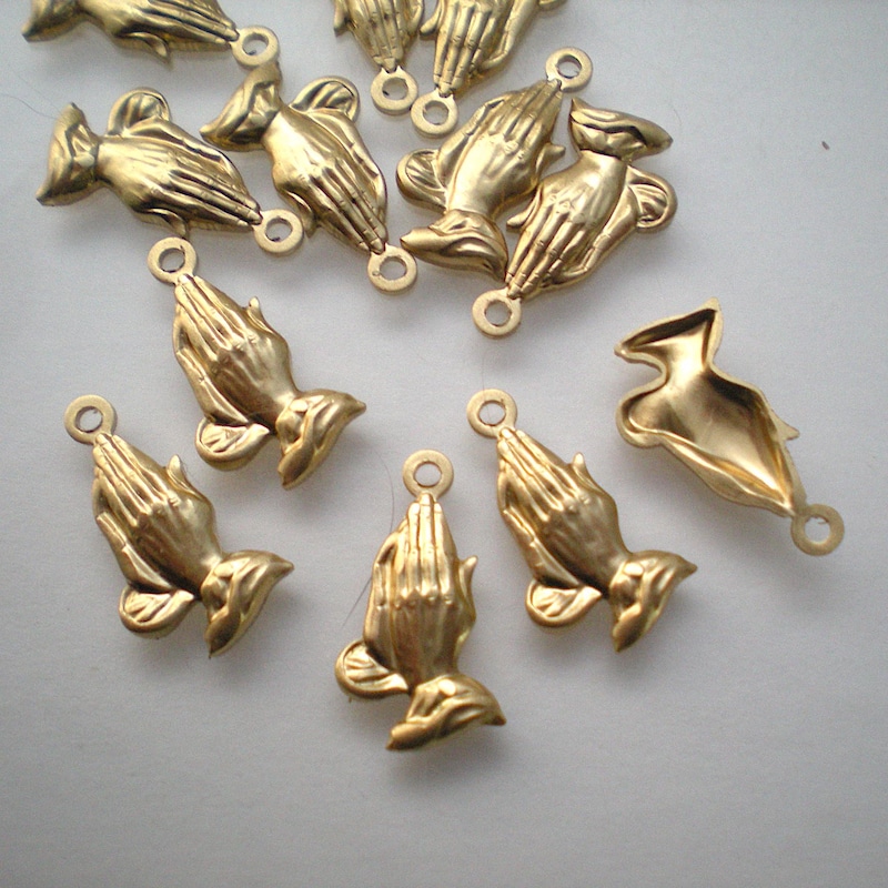 Hand Stamp Charms - Etsy