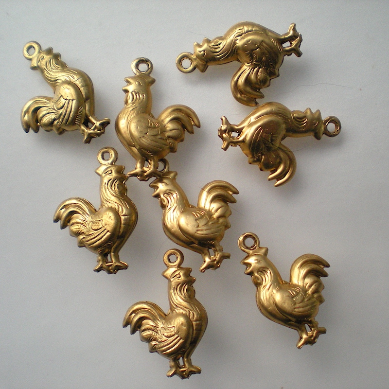 Rooster Beads - Etsy