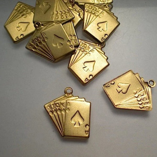 Playing Card Charms - Etsy