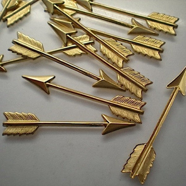 Brass Arrows - Etsy