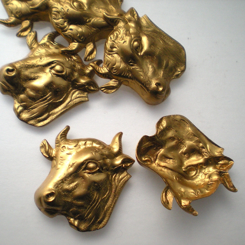 Metal Stamps Bull - Etsy