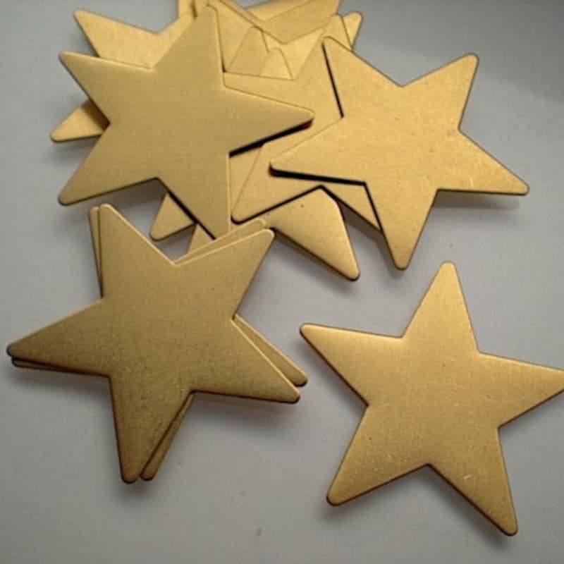 Large Gold Stars - Etsy