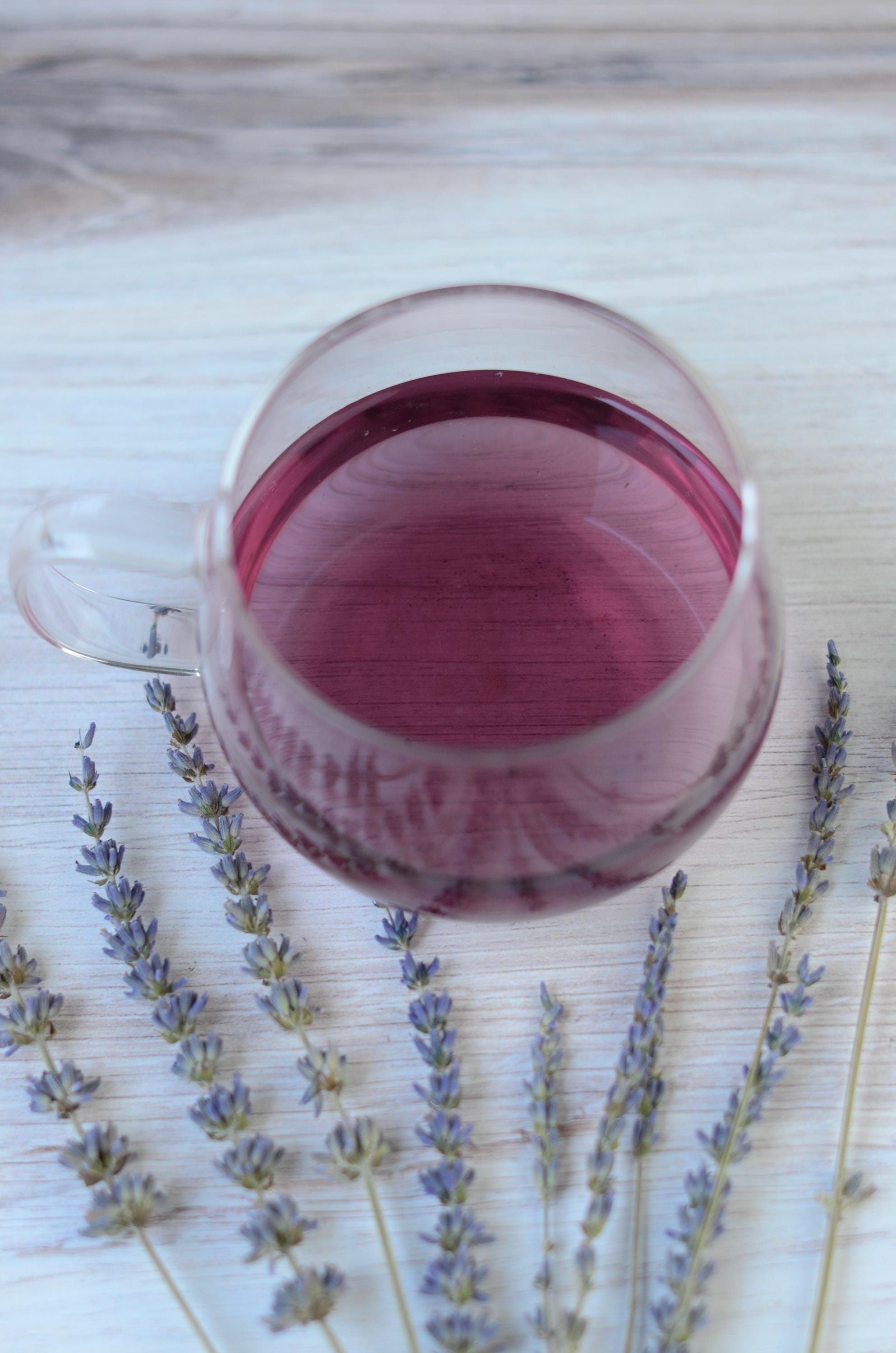 THE PURPLE BLEND – Relaxing Loose Leaf Purple Tea – Lavender ...