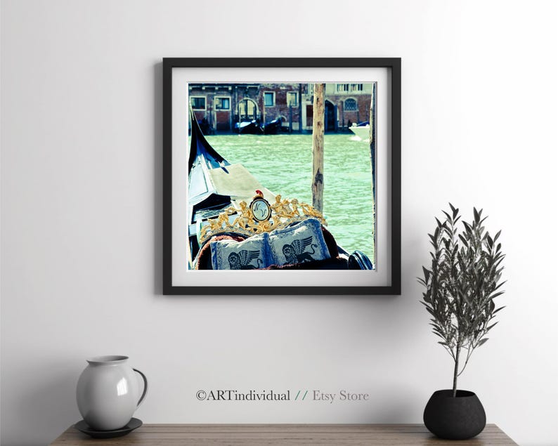 Venice Gondola Printable Art, Italy Downloadable Wall Print File ...