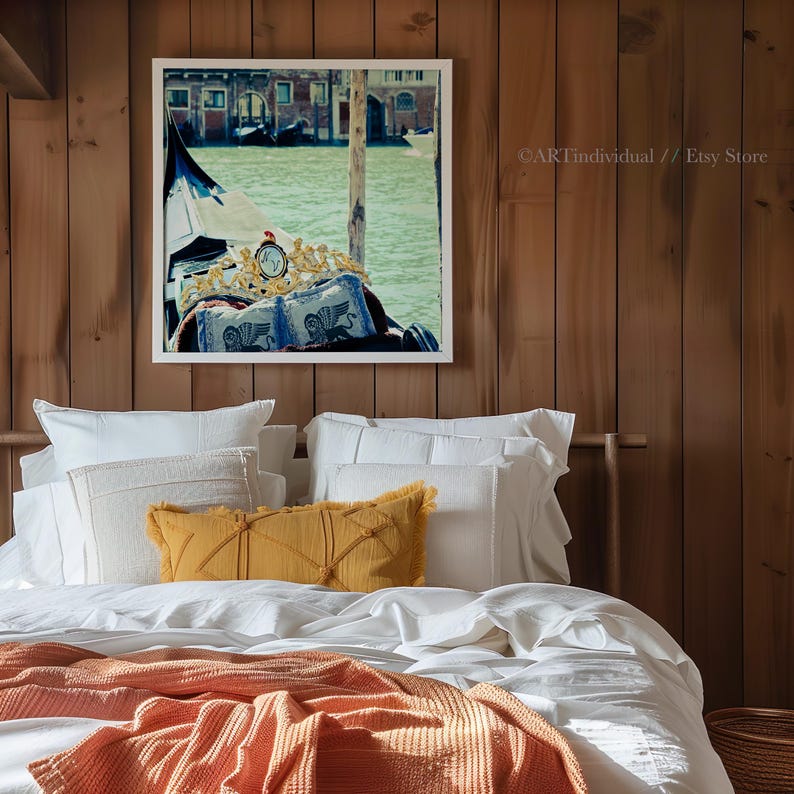 Venice Gondola Printable Art, Italy Downloadable Wall Print File ...