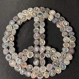 Paper Peace Sign - Etsy