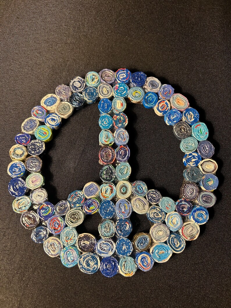 Paper Peace Sign - Etsy