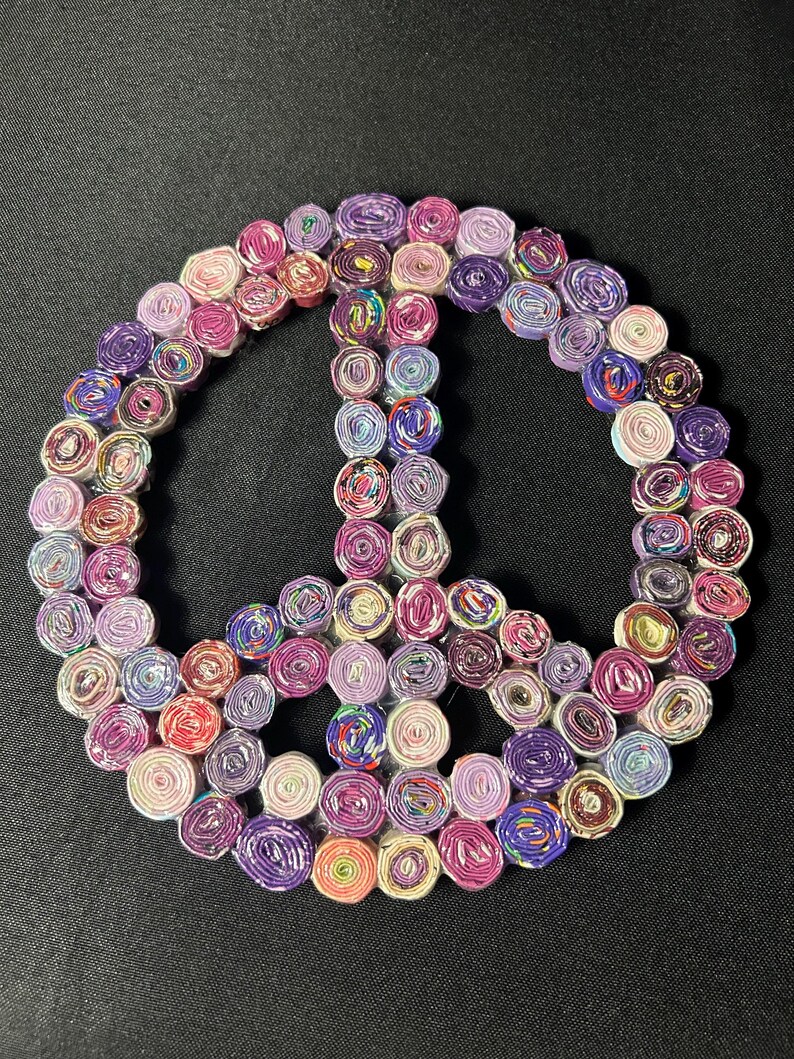 Paper Peace Sign - Etsy