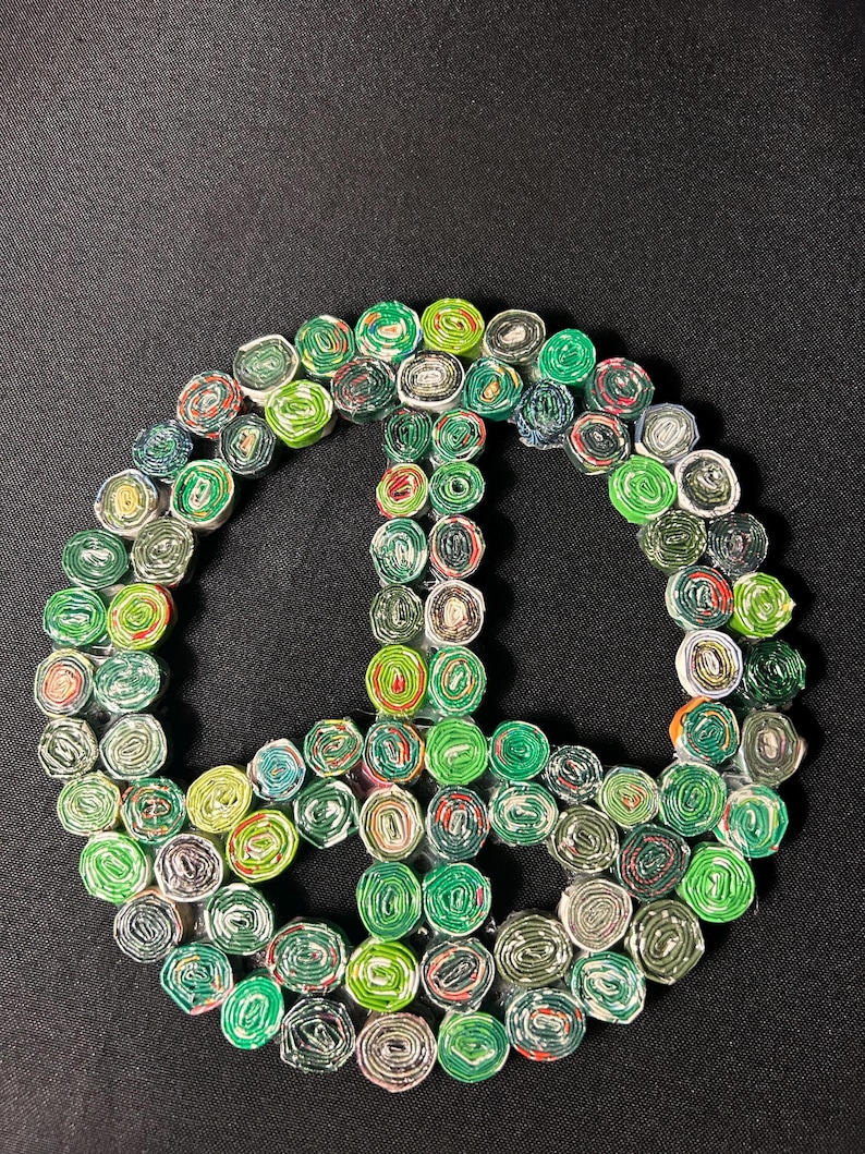 Paper Peace Sign - Etsy
