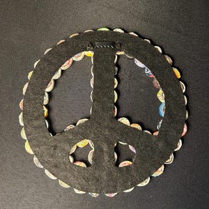 Paper Peace Sign - Etsy