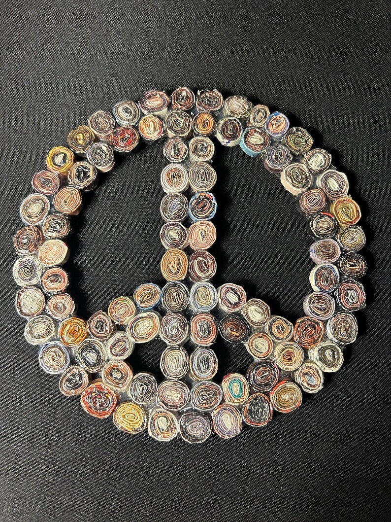 Paper Peace Sign - Etsy