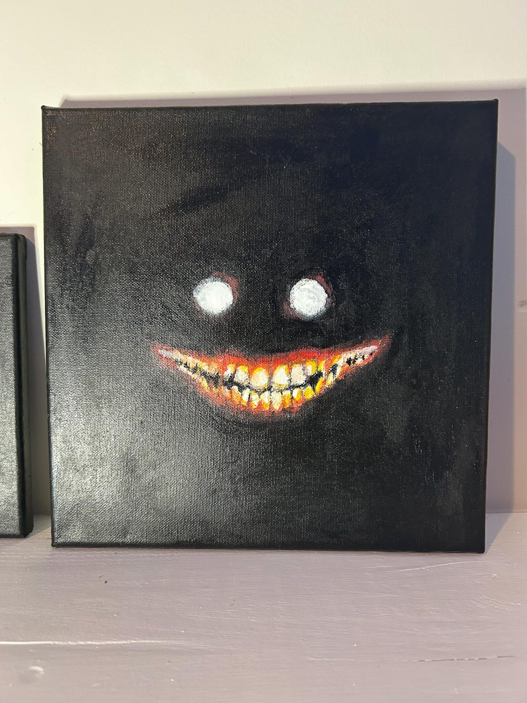 Scary Teeth Painting - Etsy