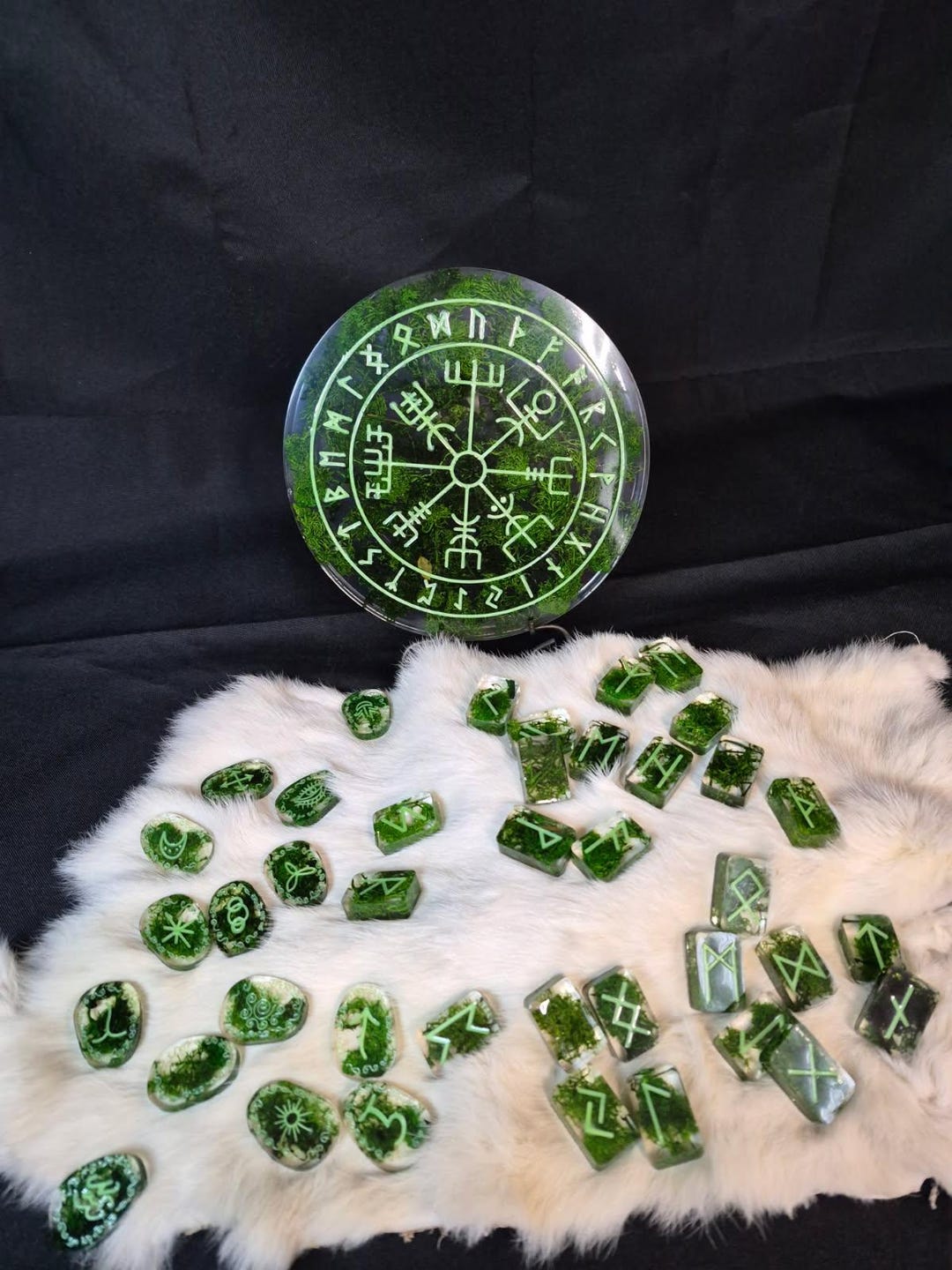 Witches Runes, Elder Futhark Runes and Rune Wheel - Etsy