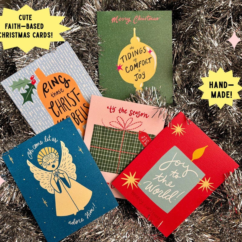 Faith Based Handmade Cards - Etsy