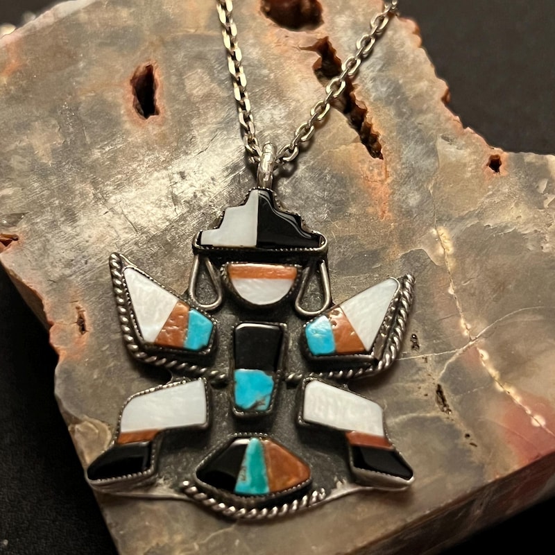 Native Jet Pendant - Etsy UK