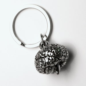 3- D Brain Key Chain - Etsy