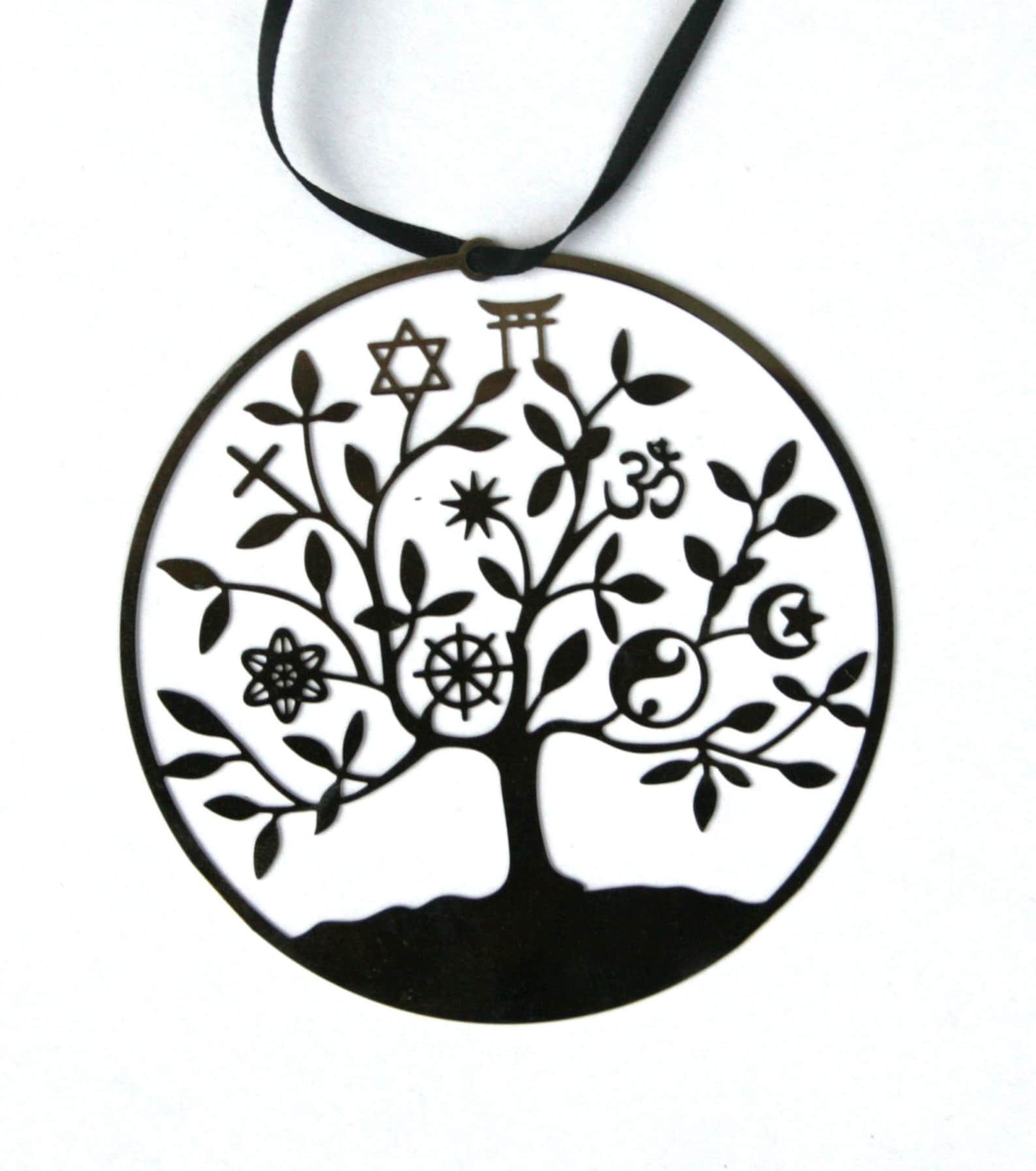 Tree of Life Universal Religion Ornament. Ornament Holiday - Etsy
