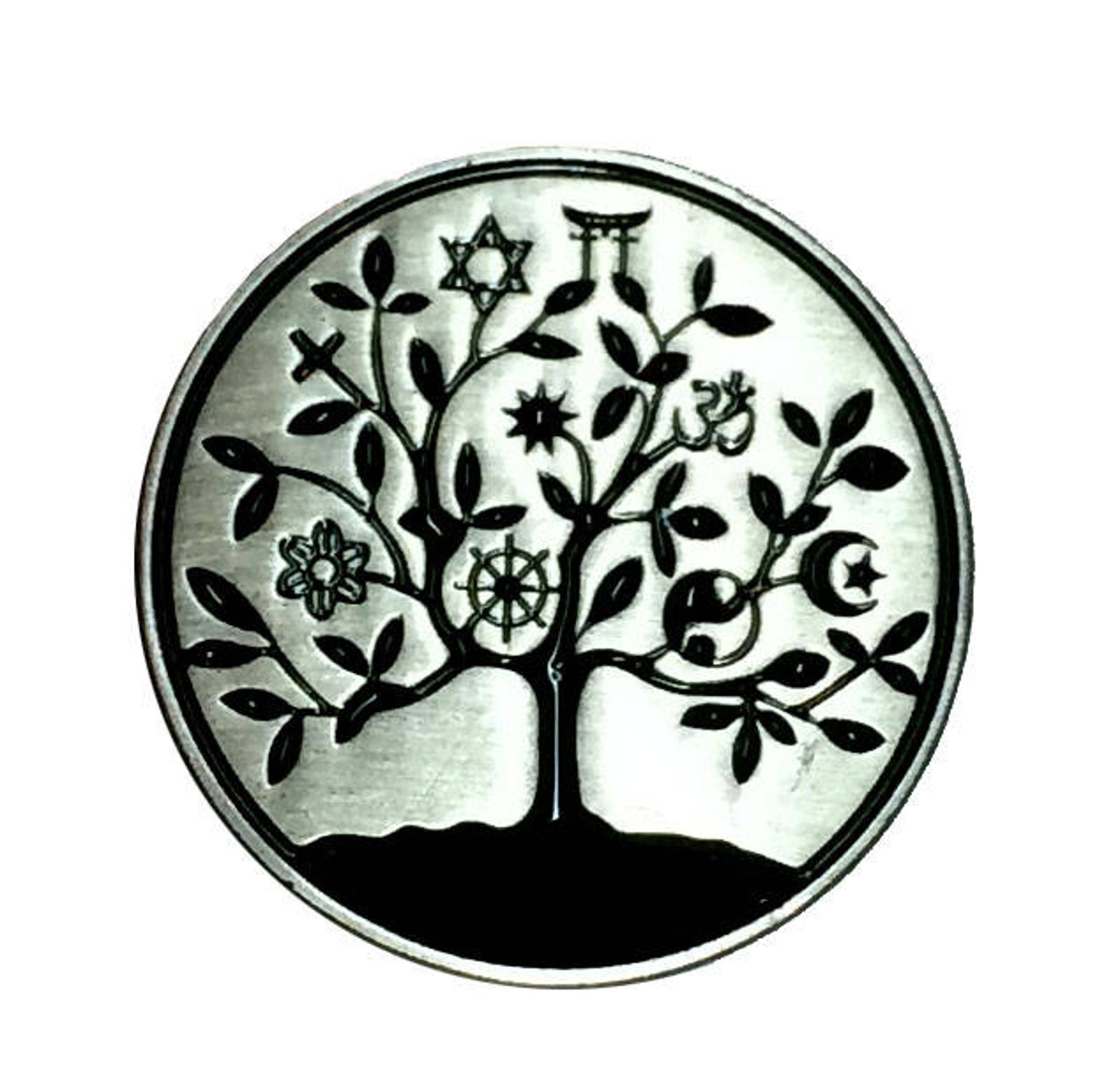 Universal Tree of Life Pin Diversity Lapel Pin - Etsy