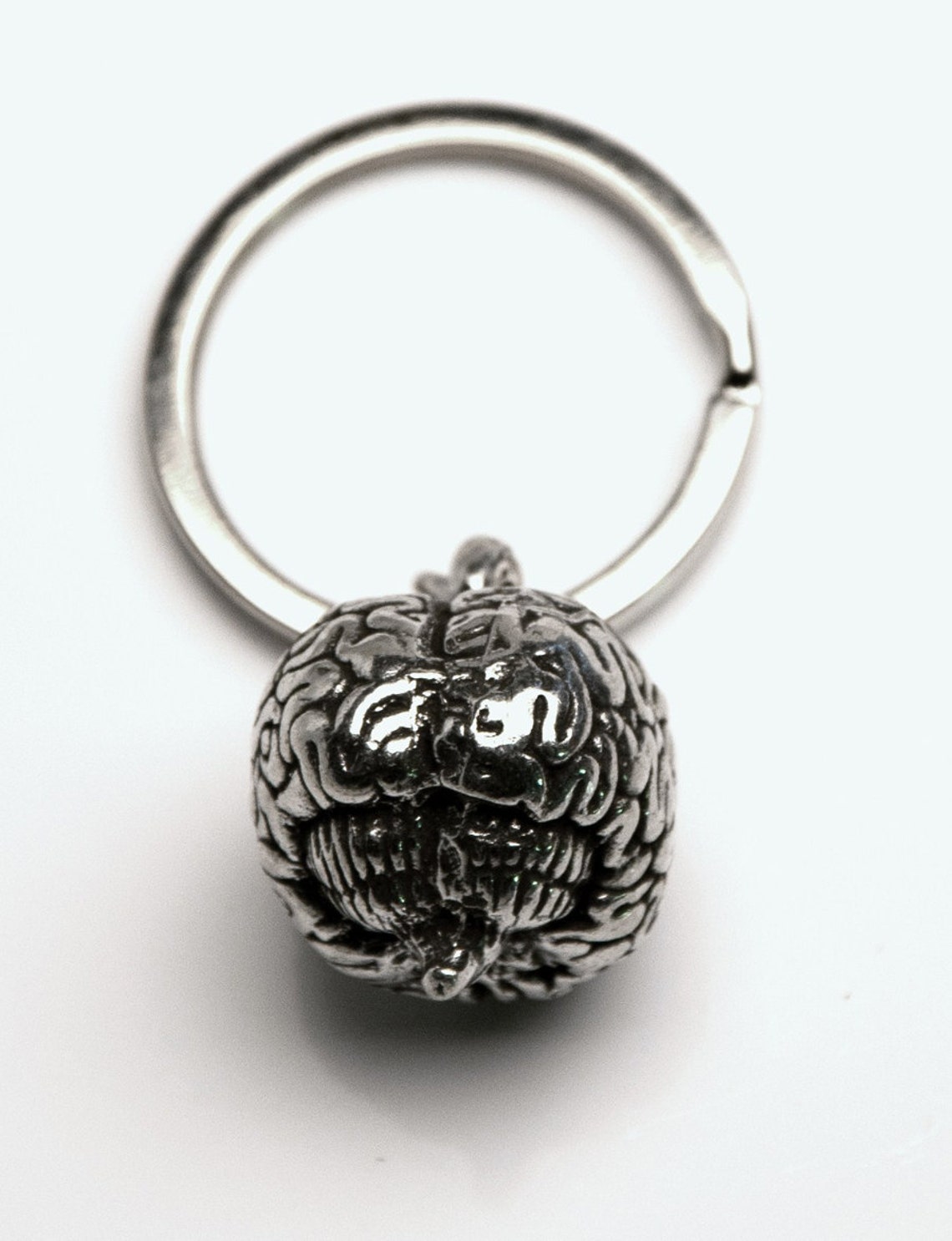 3 D Brain Key Chain - Etsy