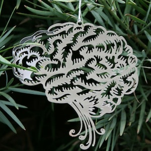 Cut Out Brain Ornament - Etsy
