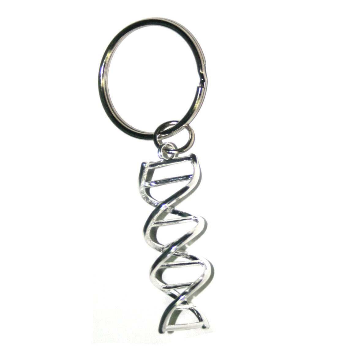 DNA Helix Science Key Chain Science Key Chain DNA Key Chain - Etsy