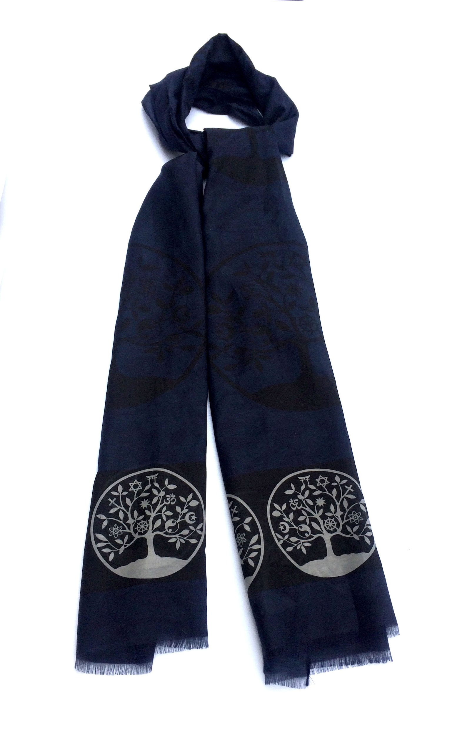 Universal Tree of Life Scarf - Etsy