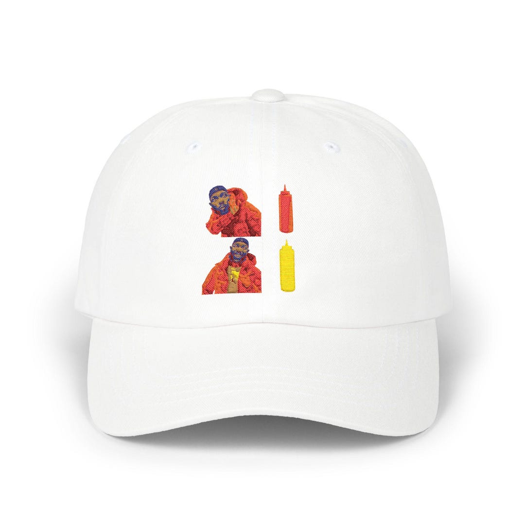 Kendrick Lamar Mustard Meme - Dad Cap - Etsy