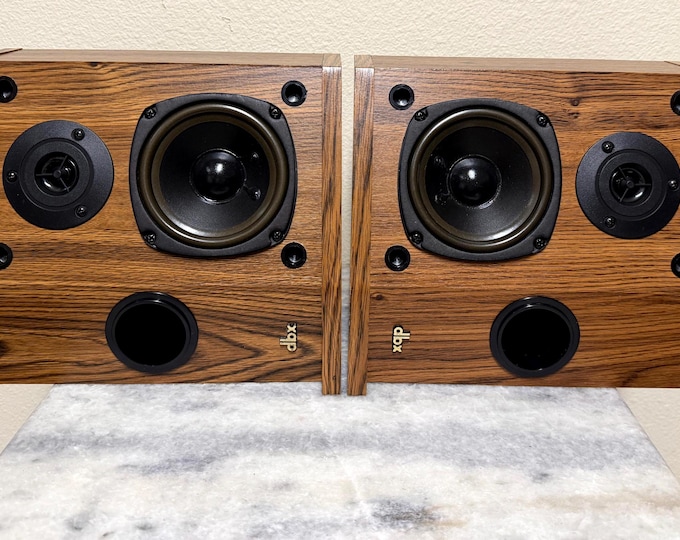 Vintage DBX Soundfield 3×2 LS Plus Bookshelf Speakers Pair – 8Ω, Tested ...