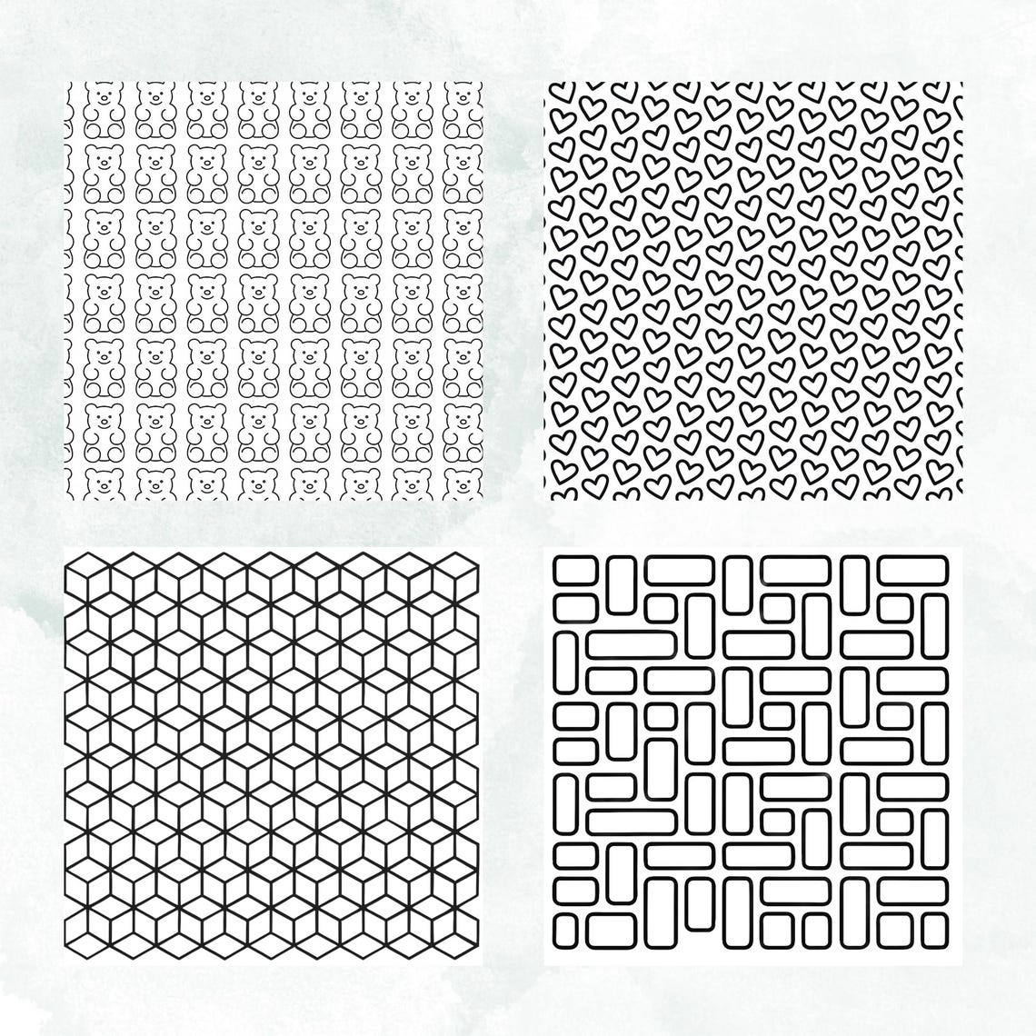 Satisfying Pattern Coloring Pages Vol. 2 for Adult | 30 Relaxing ...