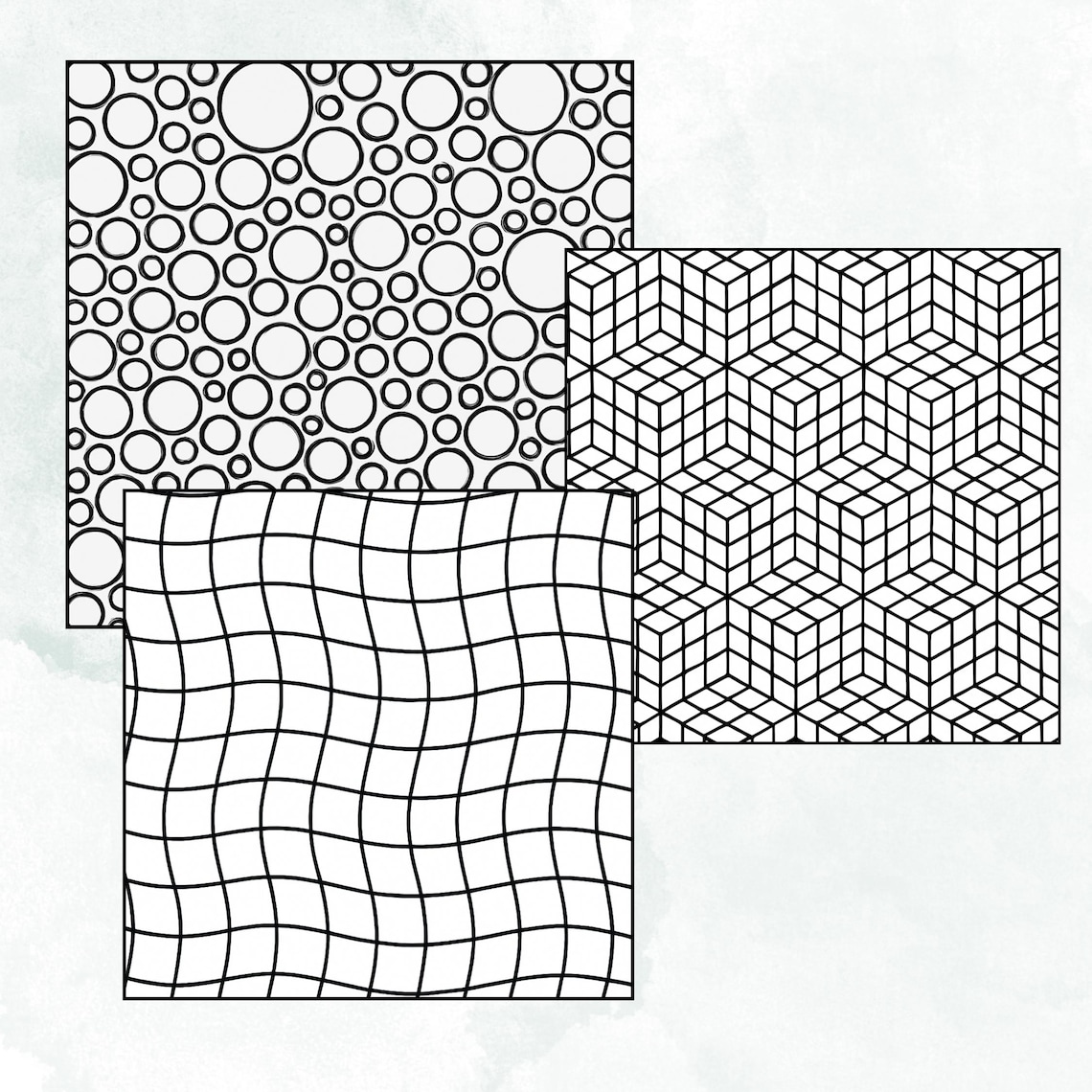 Satisfying Pattern Coloring Pages Vol. 2 for Adult | 30 Relaxing ...