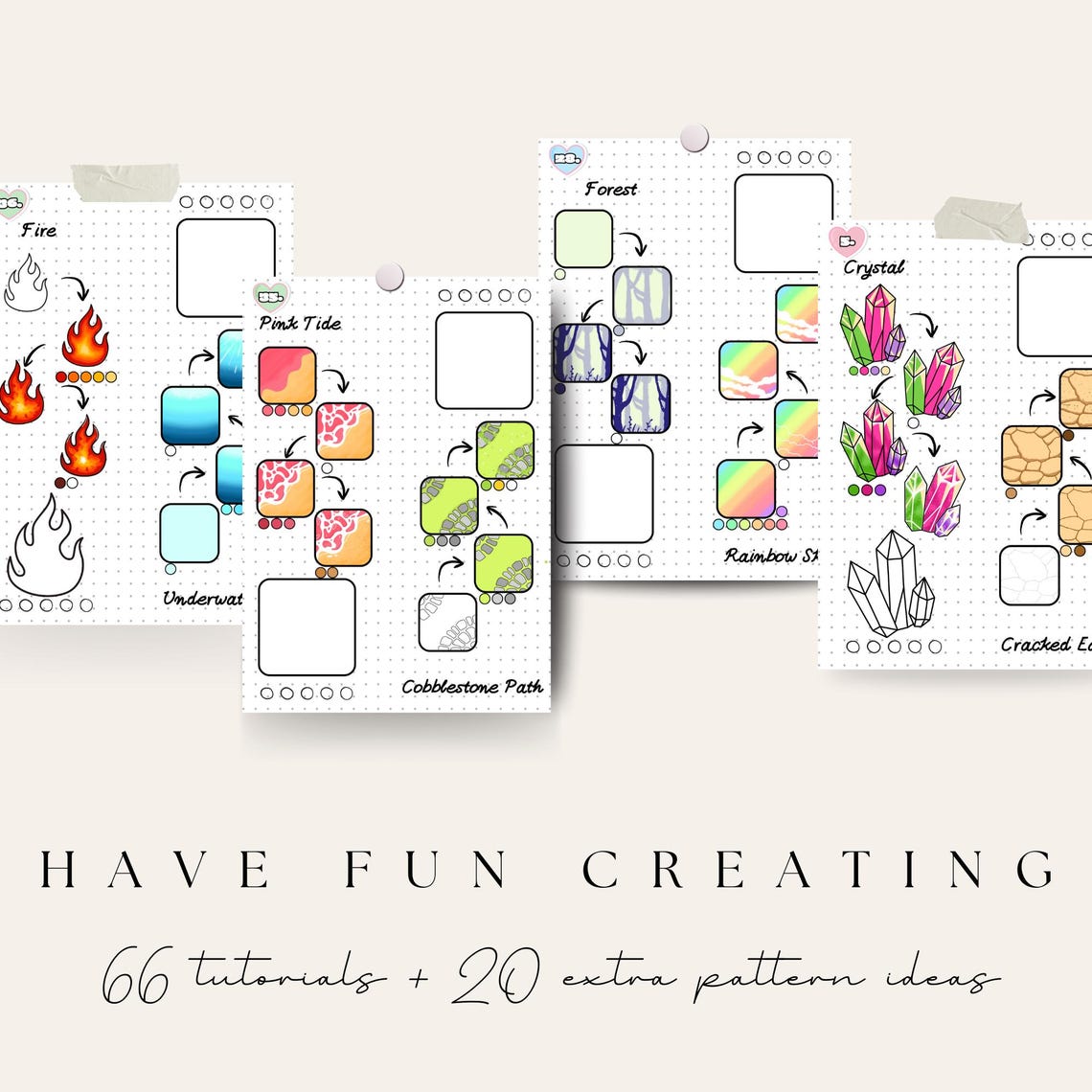 How to Draw Patterns Coloring Book |66 Tutorials + 20 Extra Patterns ...