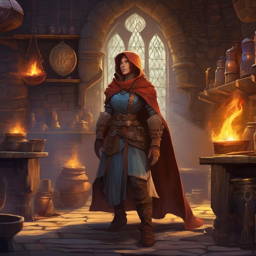 D&D 5e One-shot Adventure: Ember the Alchemist's Trial | Levels 1-3 ...