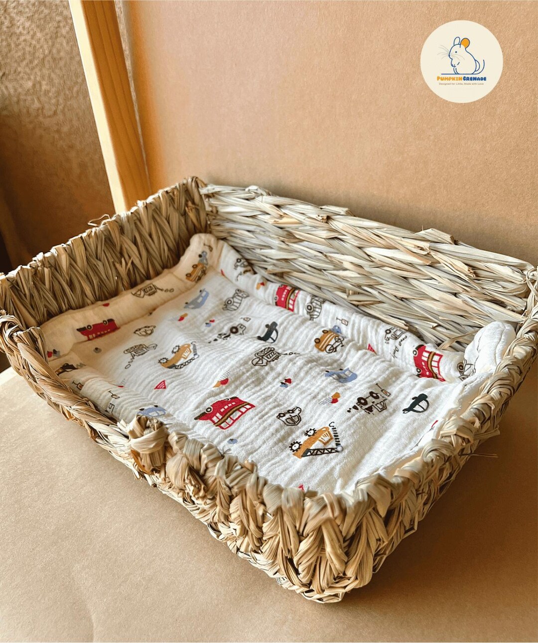 Timothy Hay Bed Set - Handmade Natural Timothy Hay Bed With Machine ...