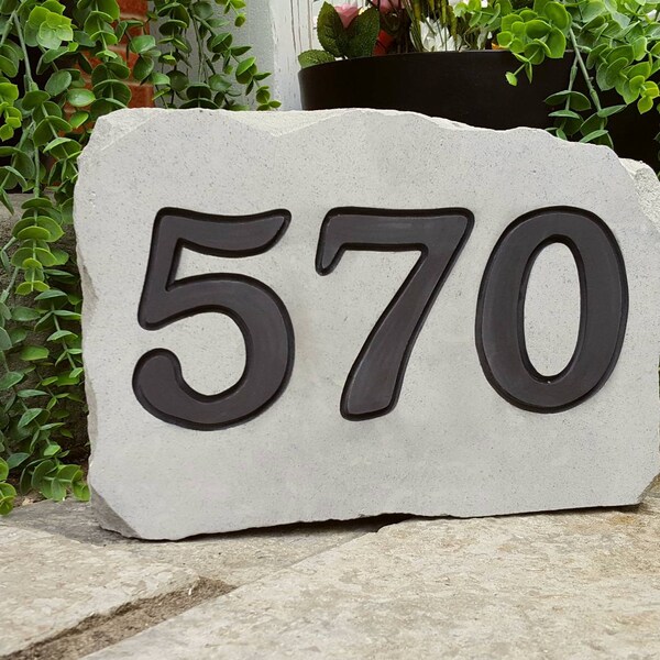 Address Stone - Etsy