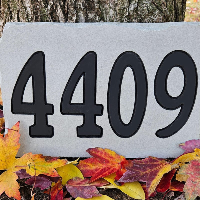 Address Rock - Etsy