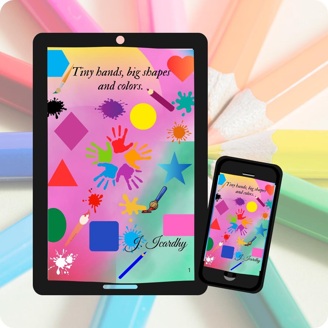 Tiny Hands, Big Shapes and Colors. - Etsy