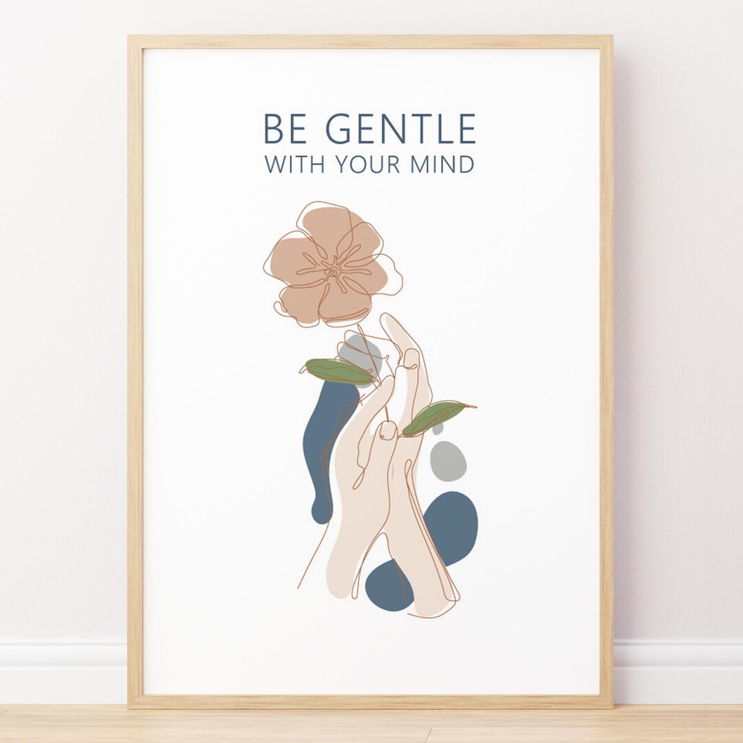 Mindful Printable Poster for Self-reflection - Ideal for Therapy ...