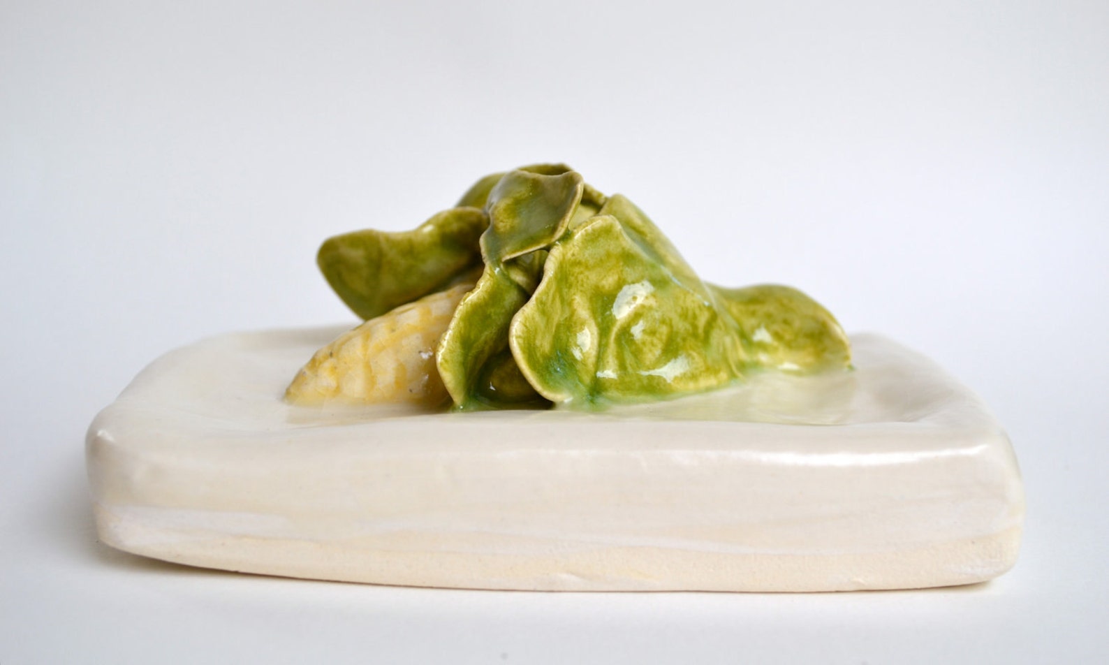 Corn Ceramic Hand Sculpted Vegetable Tile Handmade Tiles | Etsy