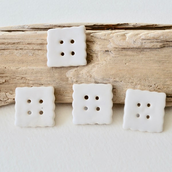 Square Buttons - Etsy